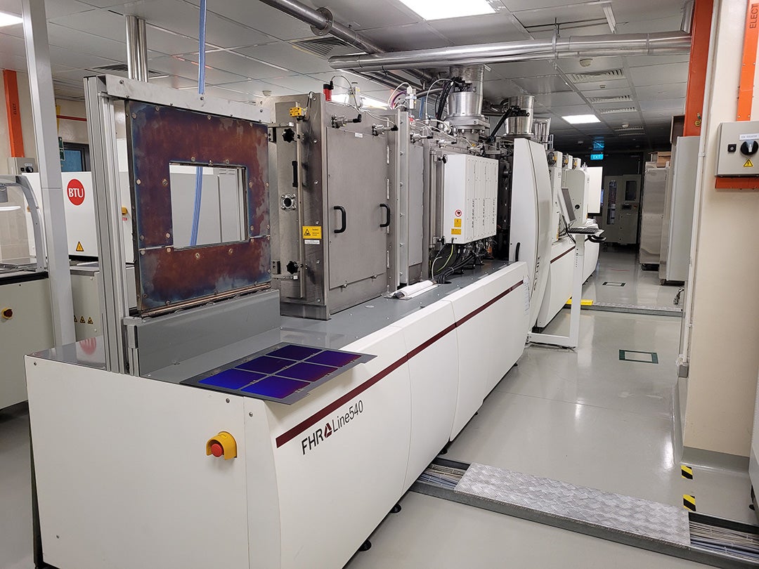 Silicon Solar Cell Laboratory - Solar Energy Research Institute of ...